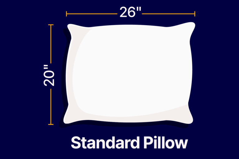 Standard Pillow Sizes: Your Expert Guide - MattressReviews.ca